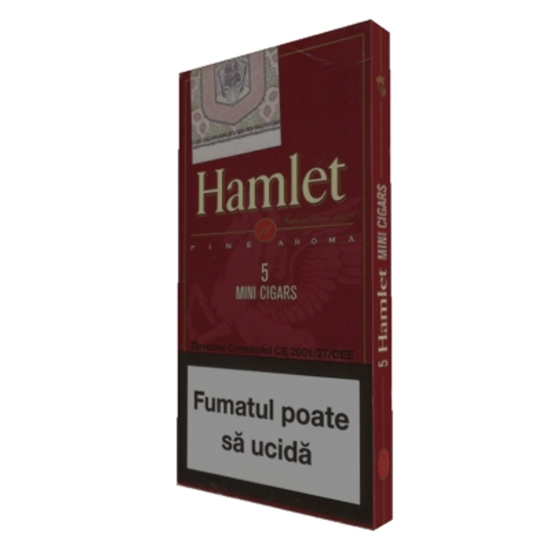 3d Hamlet Mini Cigar Model