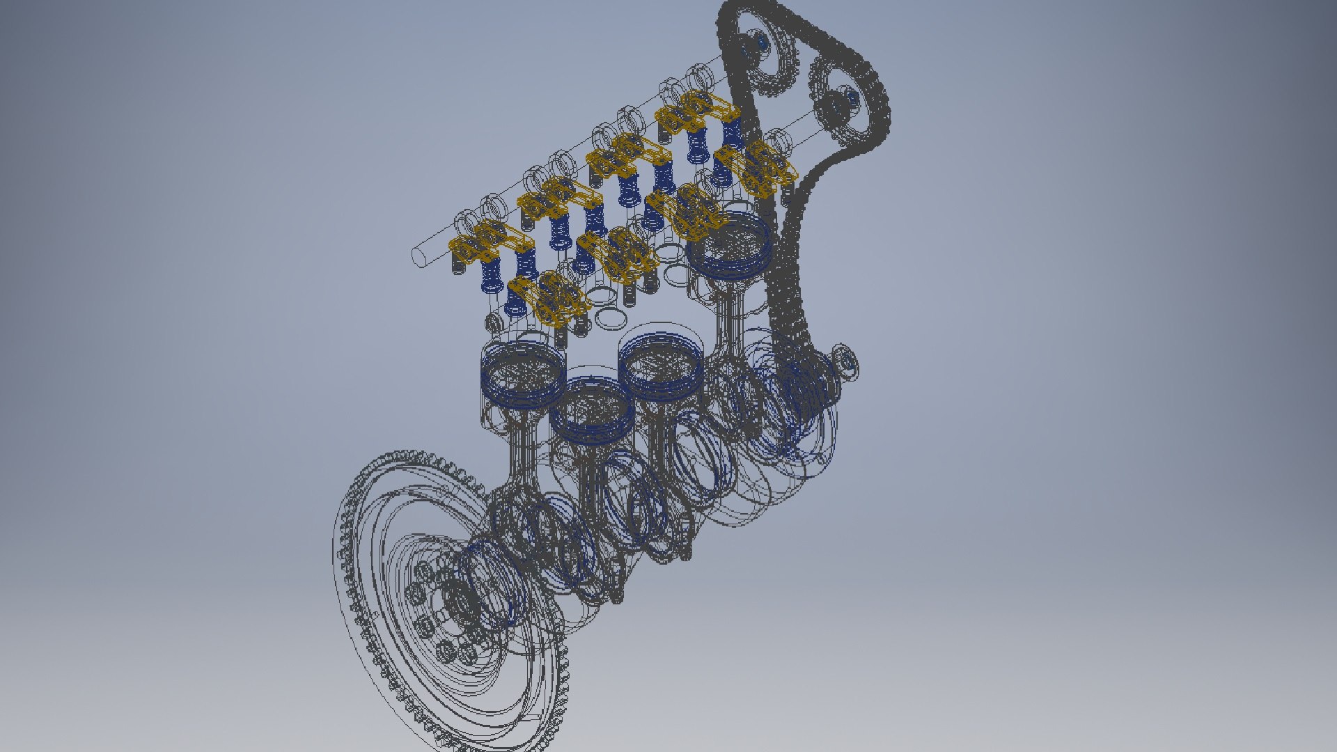 3D Cranck And Cham Shaft Engine 3d Model - TurboSquid 2207438