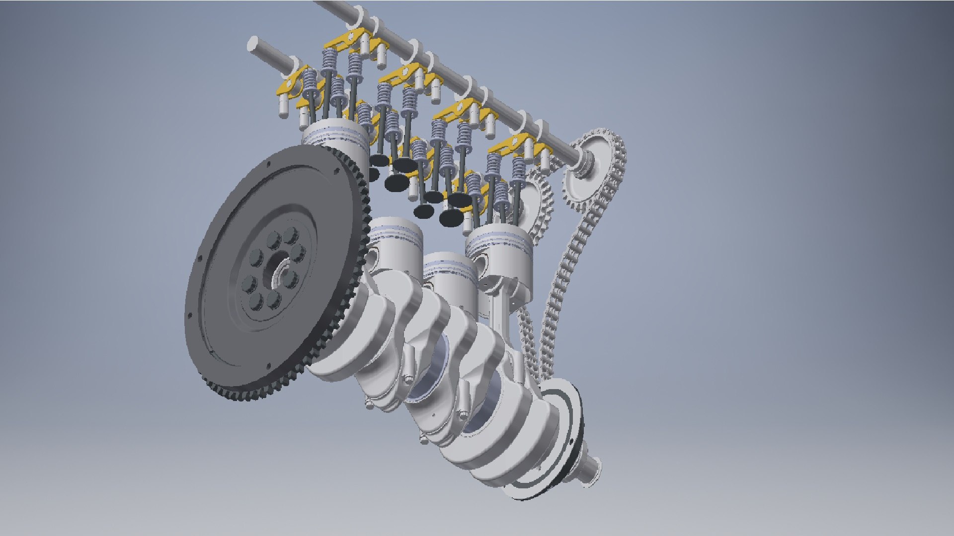 3D Cranck And Cham Shaft Engine 3d Model - TurboSquid 2207438