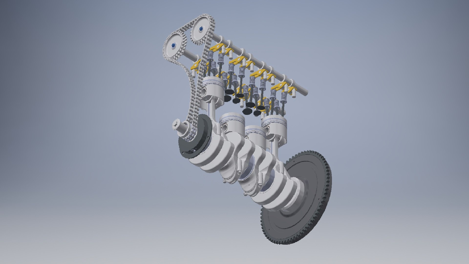 3D Cranck And Cham Shaft Engine 3d Model - TurboSquid 2207438