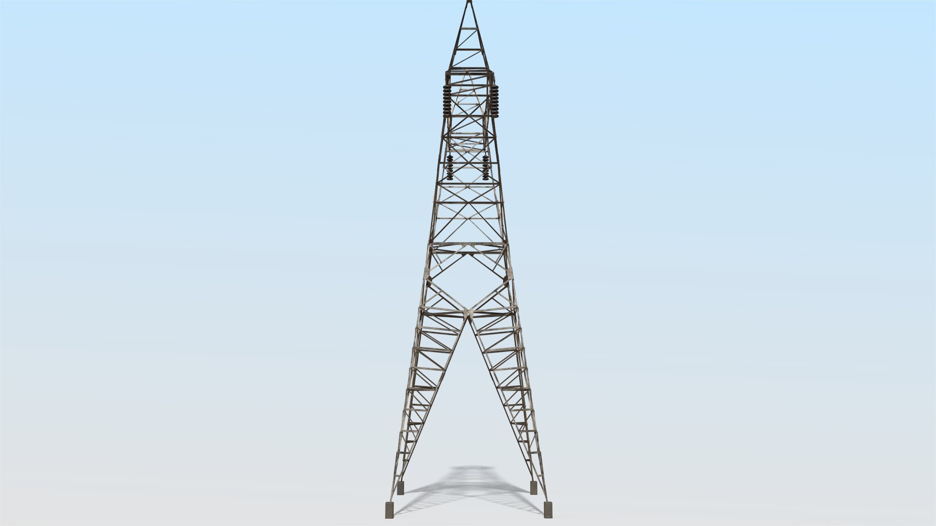 Low-poly Electric Tower 3D Model - TurboSquid 1634007