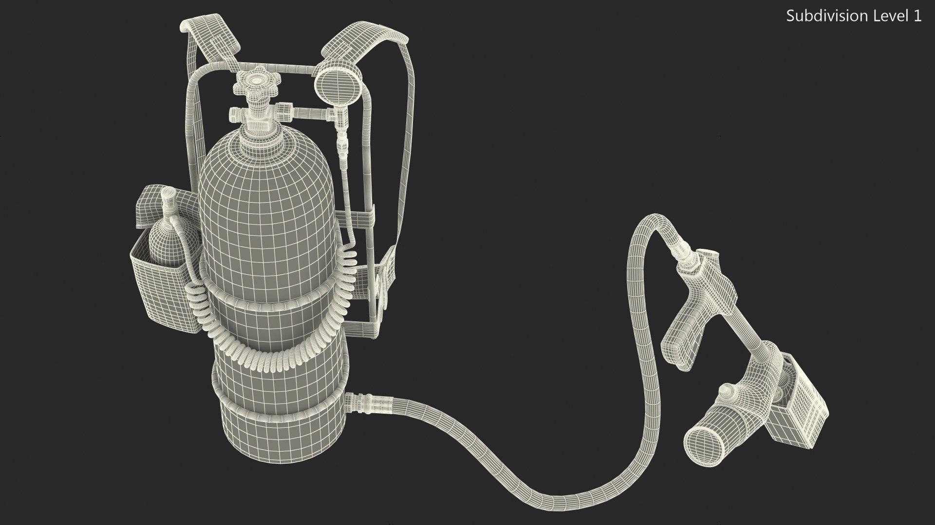 3D Throwflame Xl18 Backpack Flamethrower - TurboSquid 1640471