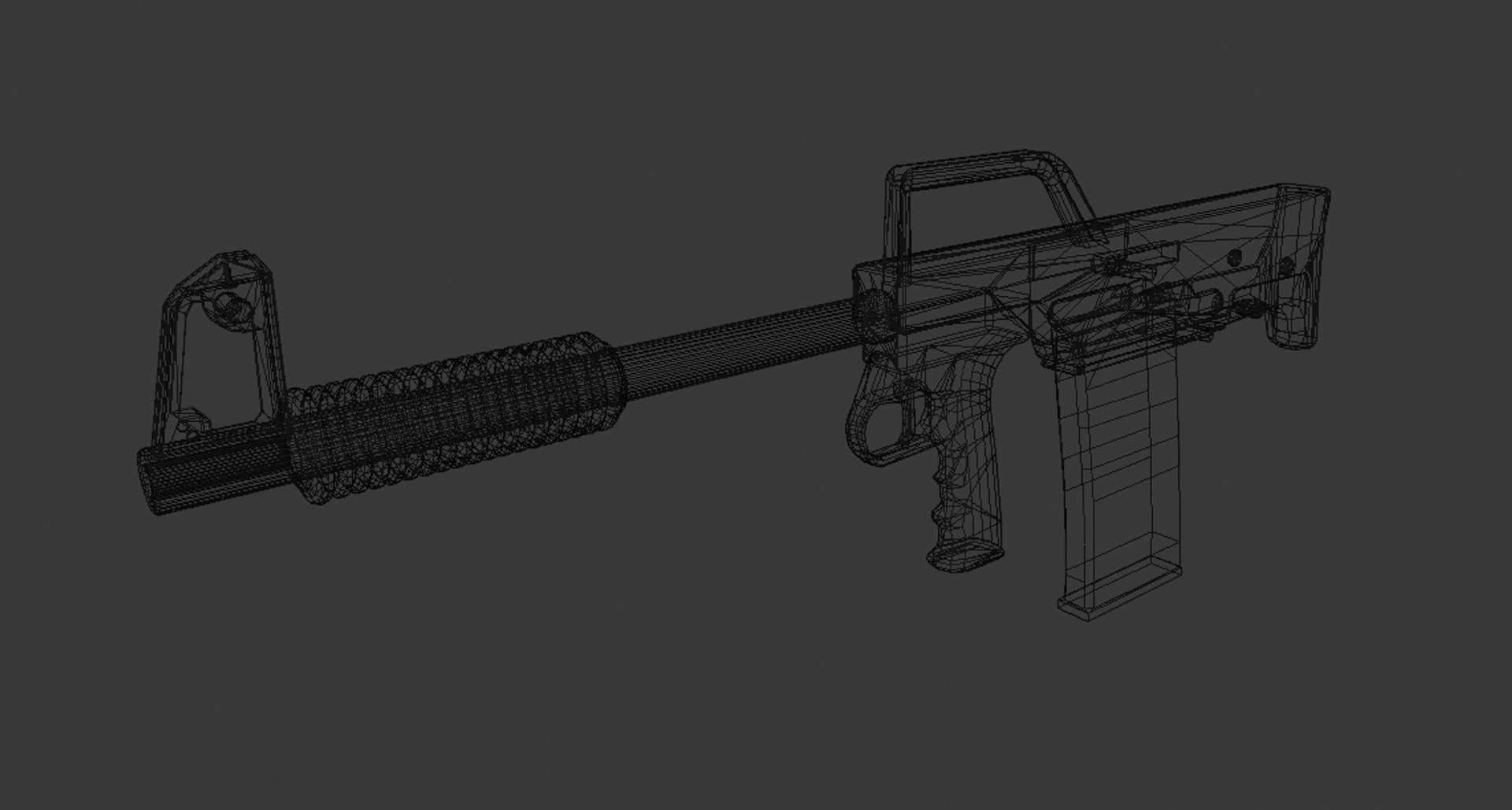 Ks-23k Russian Bullpup Shotgun 3D Model - TurboSquid 1453306