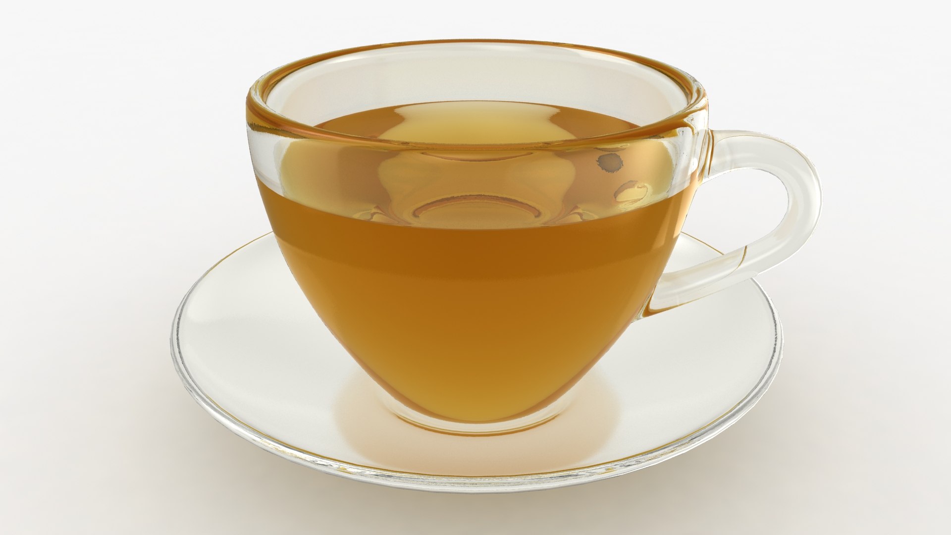 3D Realistic Green Tea Cup Model - TurboSquid 1453002