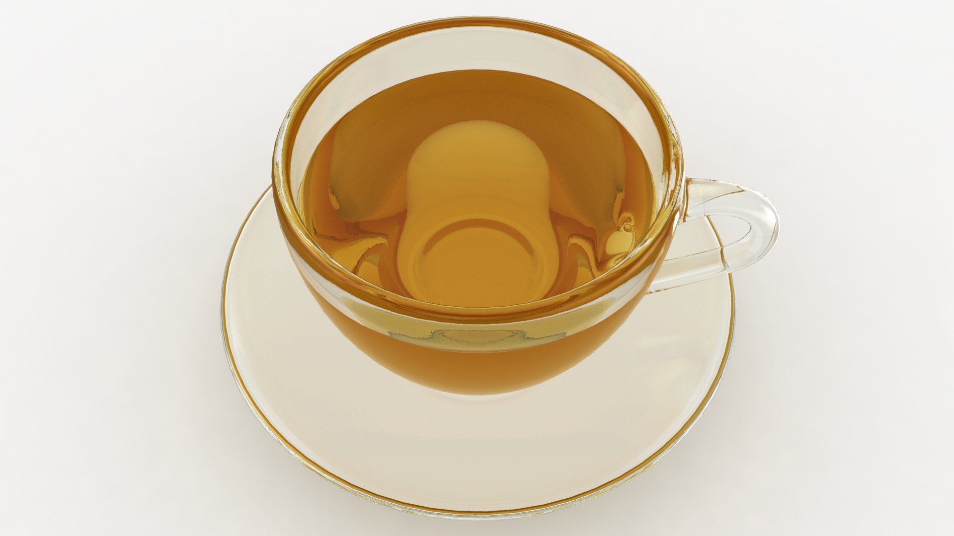3D Realistic Green Tea Cup Model - TurboSquid 1453002