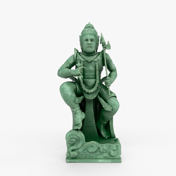 3D model Balinese Statue Rudra - TurboSquid 1975444