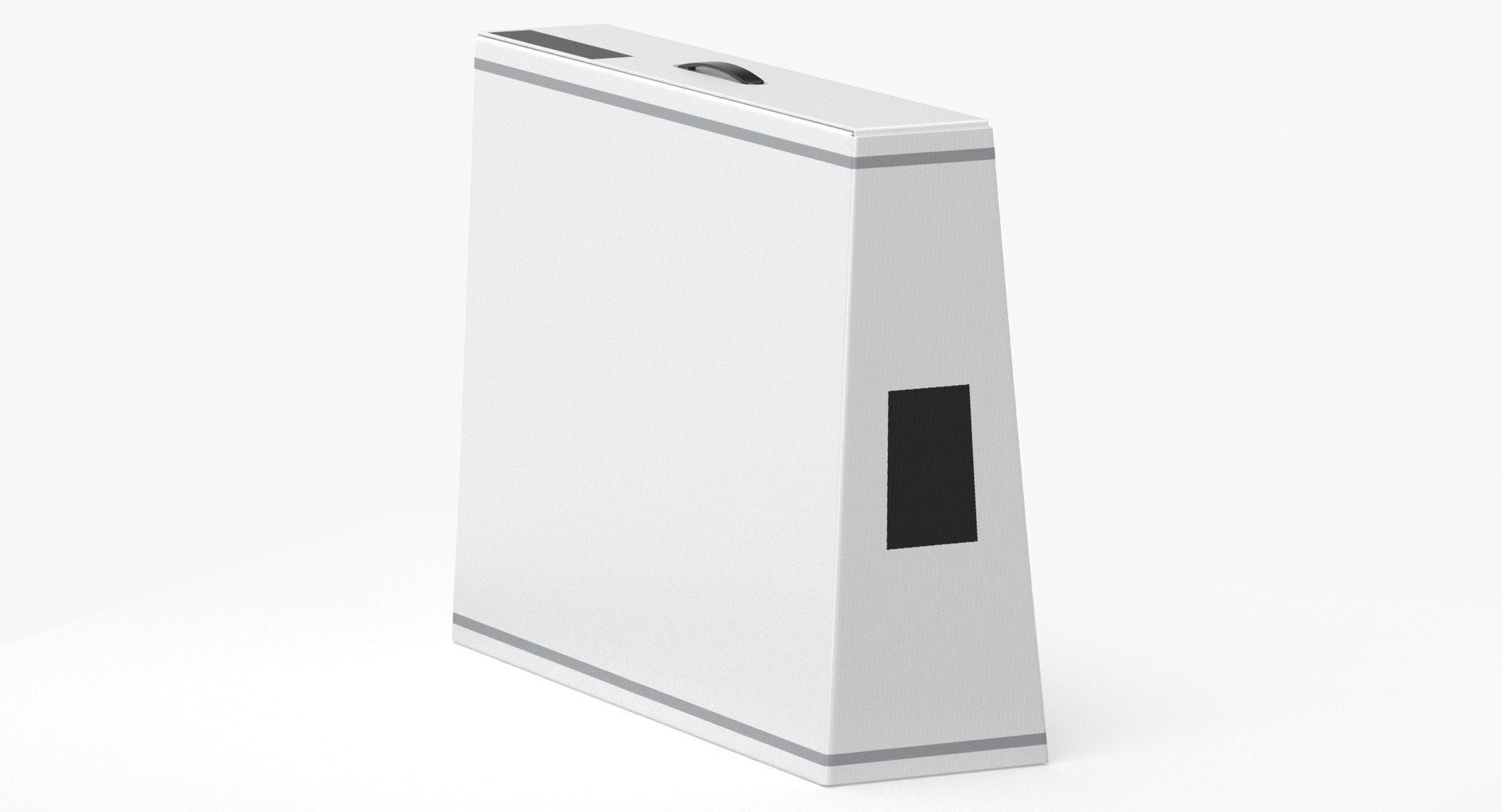 3D Computer Desktop Type 01 Device And Box Clean And Generic Label ...