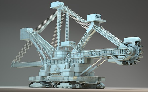 Mining Equipment 3D Models for Download | TurboSquid