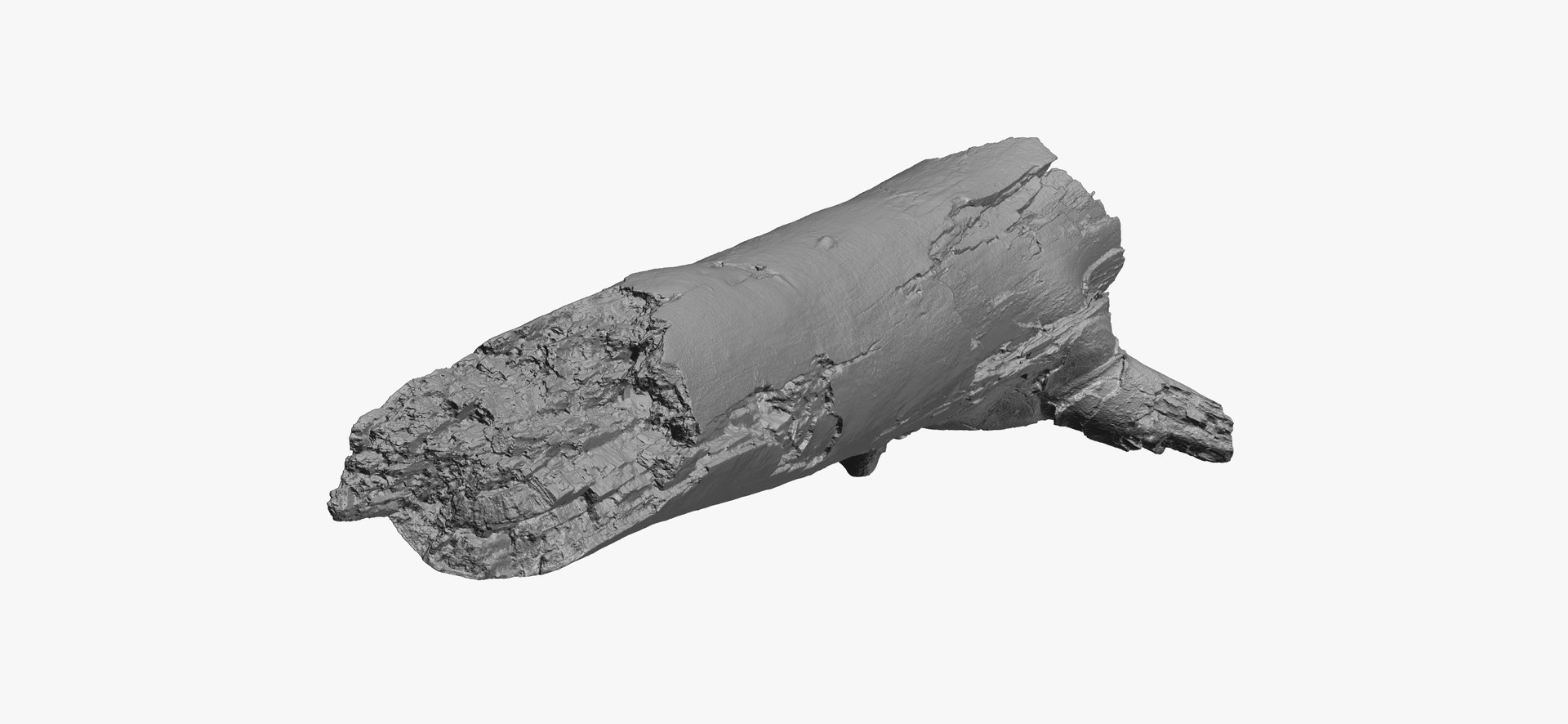 3D Broken Wooden Stick 01 Model - TurboSquid 1533477