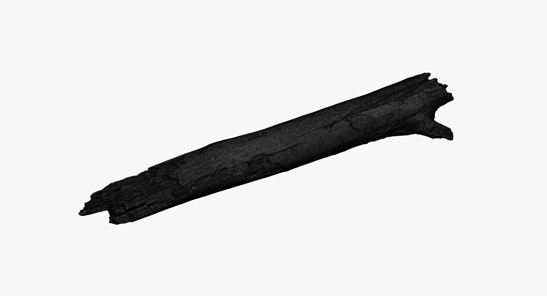3D Broken Wooden Stick 01 Model - TurboSquid 1533477