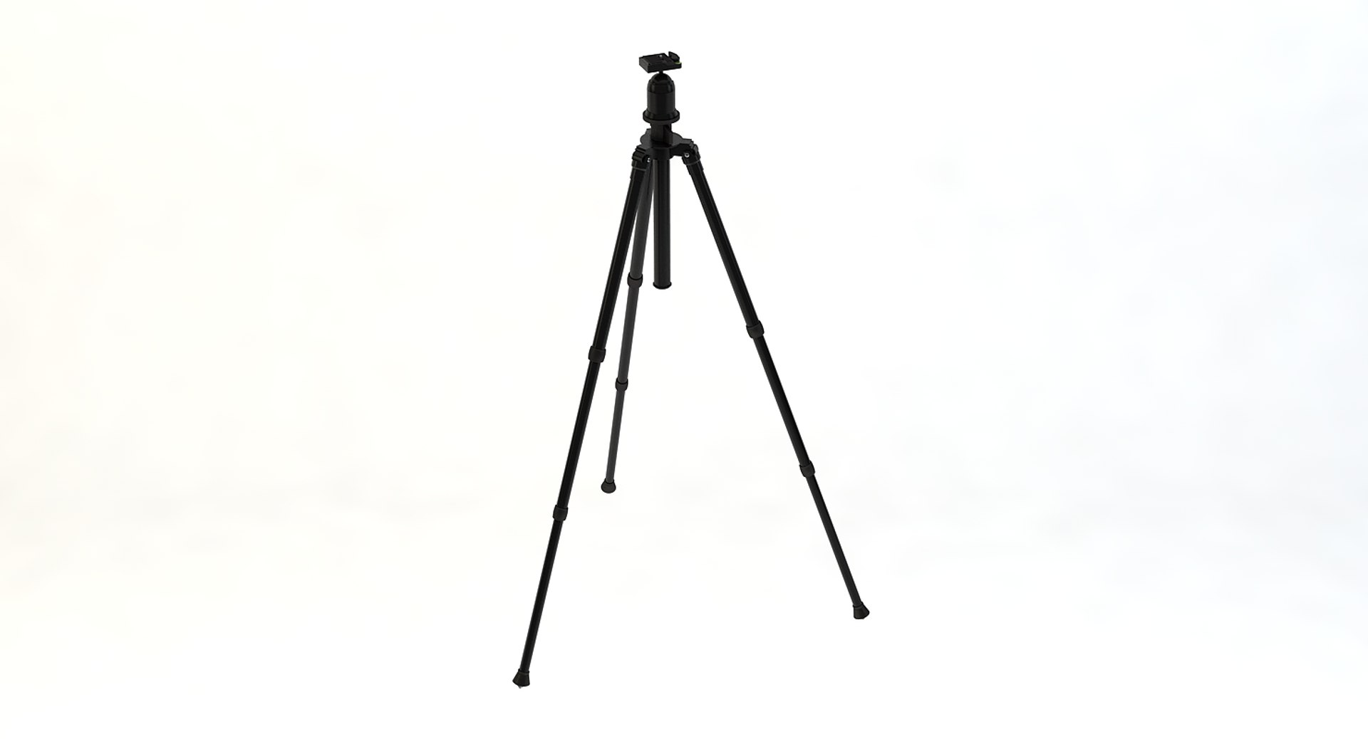 3d Model Of Generic Camera Tripod