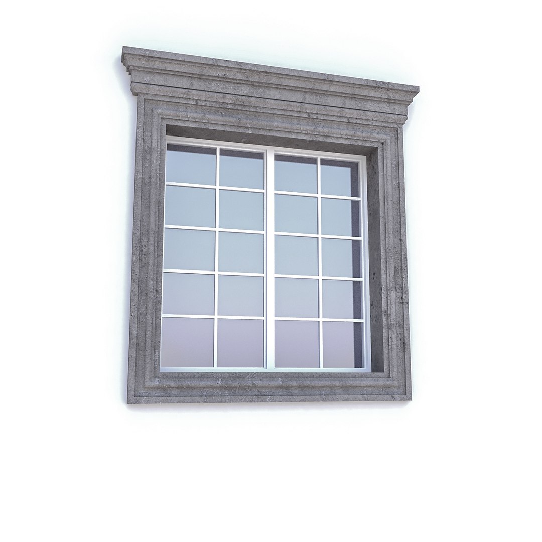 Classic Window 3D - TurboSquid 1445502