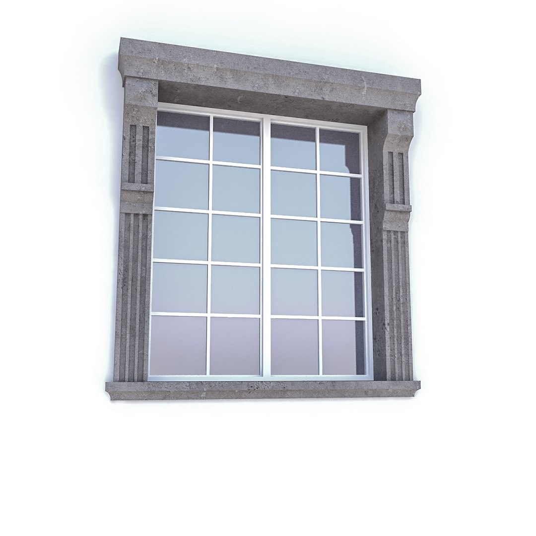 Classic Window 3D - TurboSquid 1445502