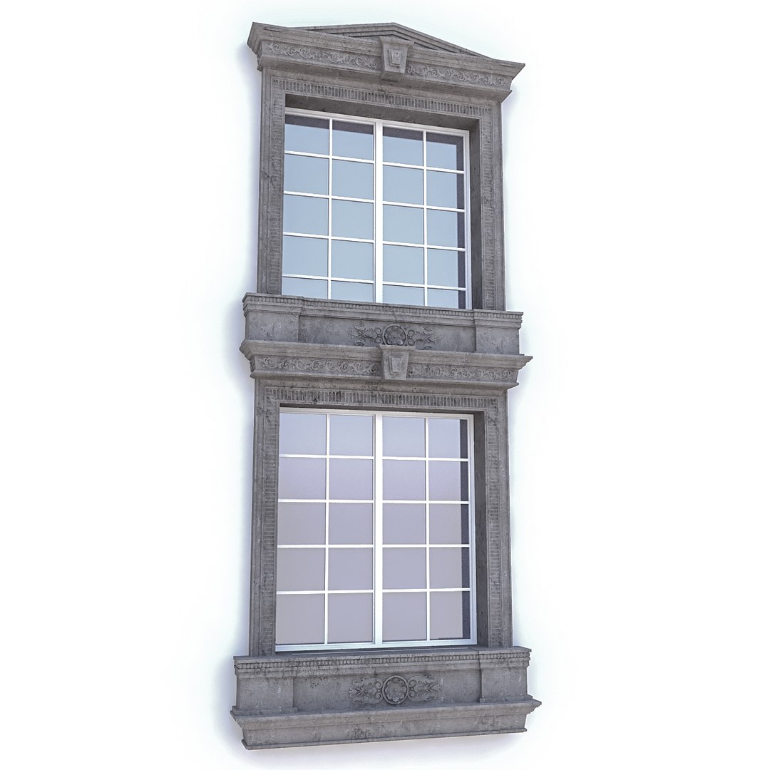 Classic Window 3D - TurboSquid 1445502