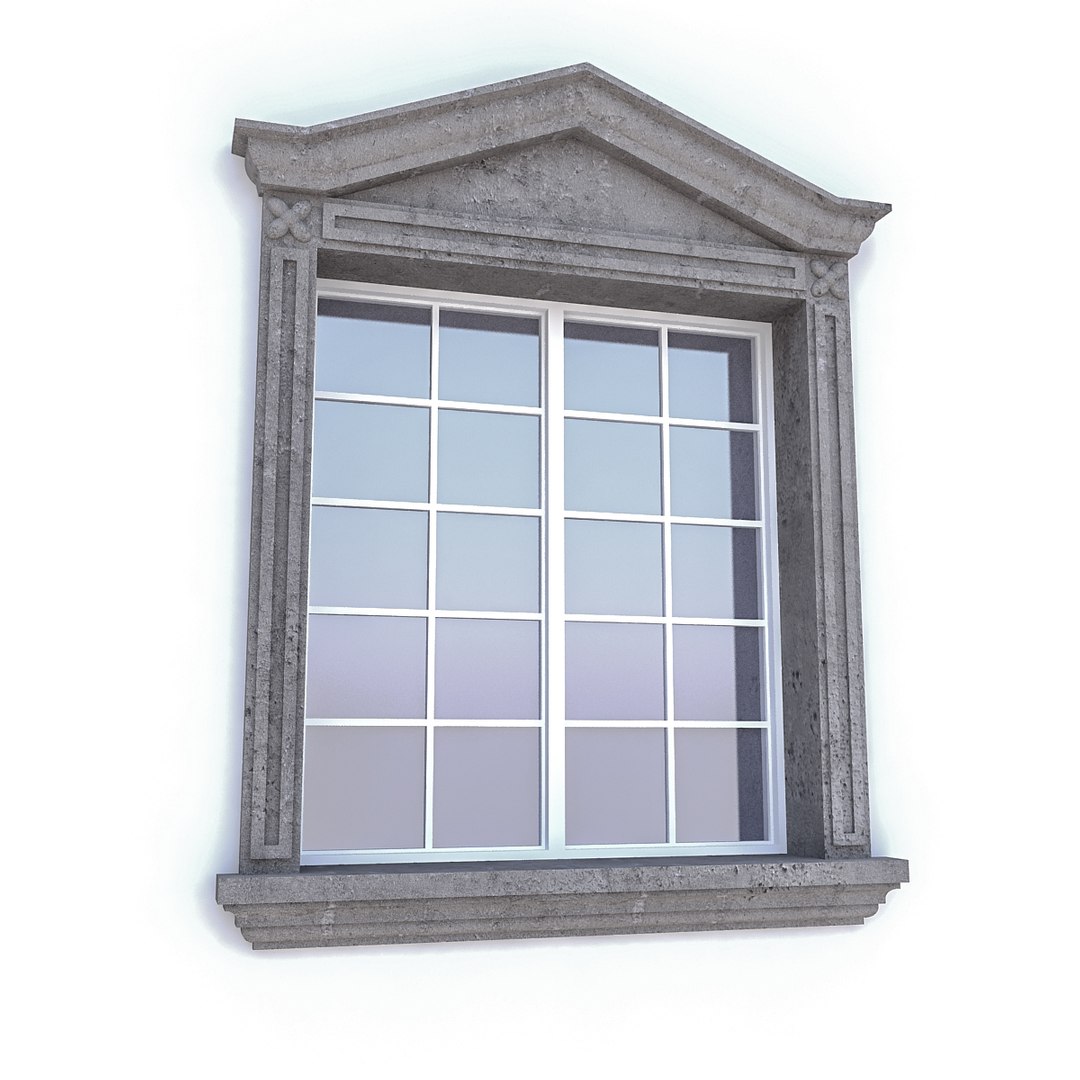 Classic Window 3D - TurboSquid 1445502