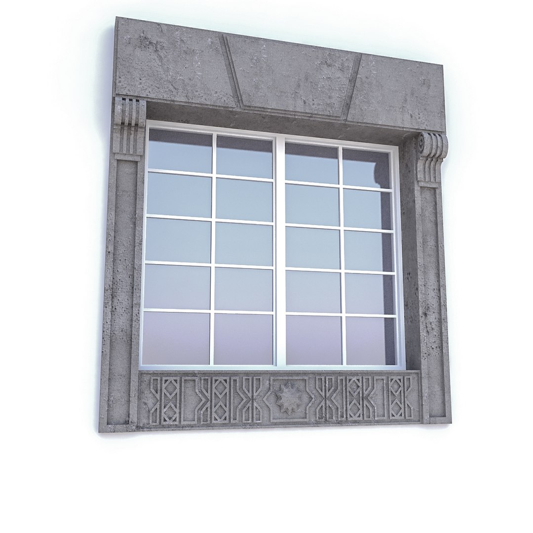 Classic Window 3D - TurboSquid 1445502