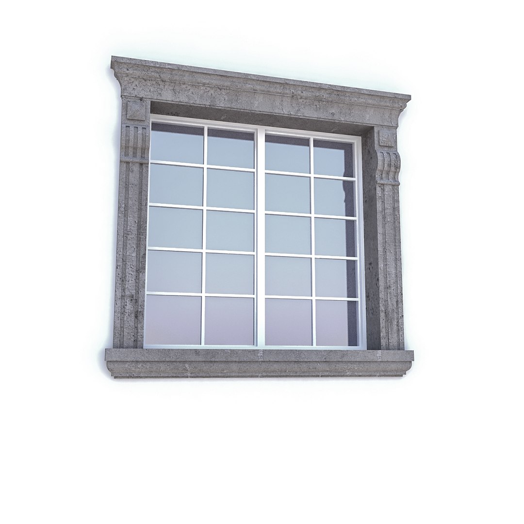 Classic Window 3D - TurboSquid 1445502