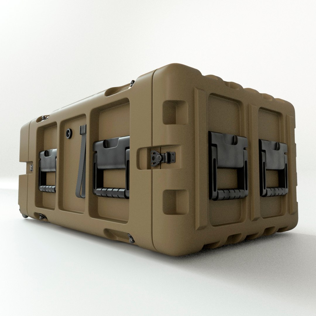 Military Crate 3D Model - TurboSquid 1484274
