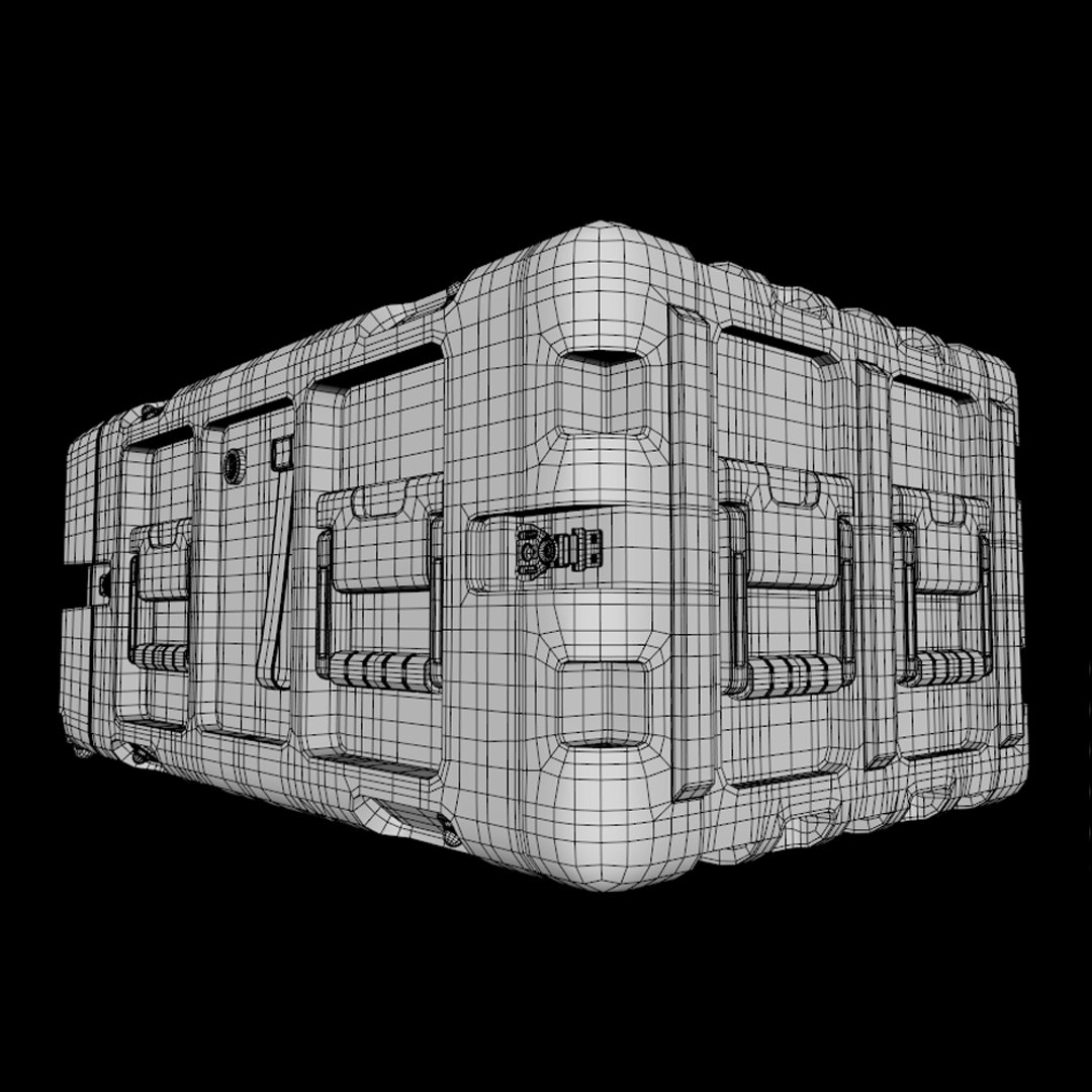 Military Crate 3D Model - TurboSquid 1484274