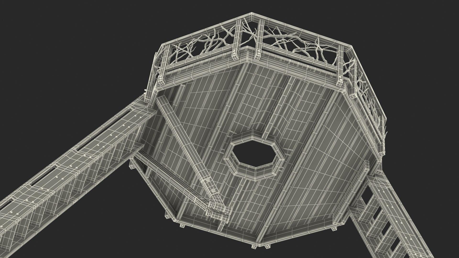 Tree Platform 3D - TurboSquid 2101317