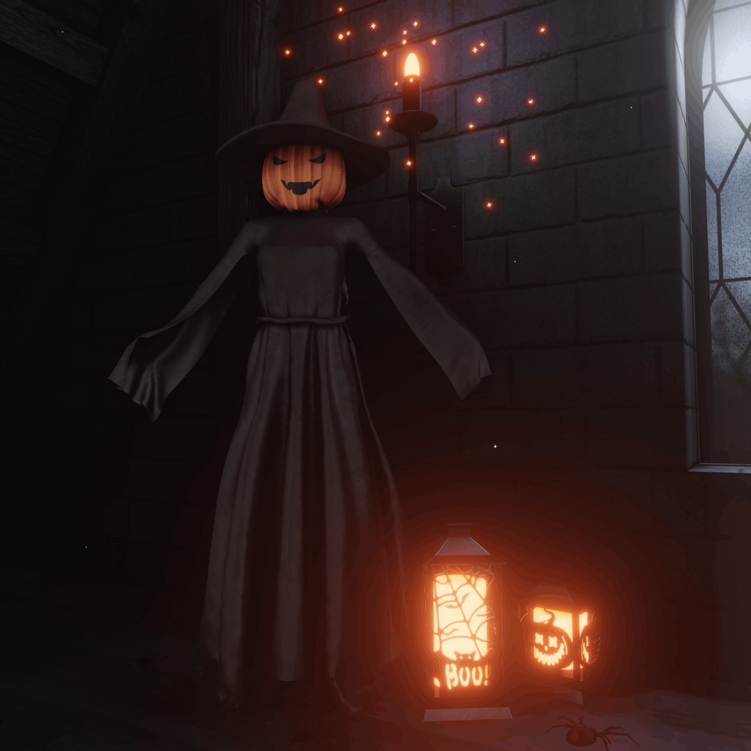 Halloween Blender Scene Model - TurboSquid 2301157