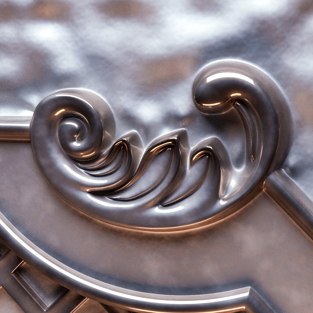 Elizabethan shield - tin 3D - TurboSquid 1241709