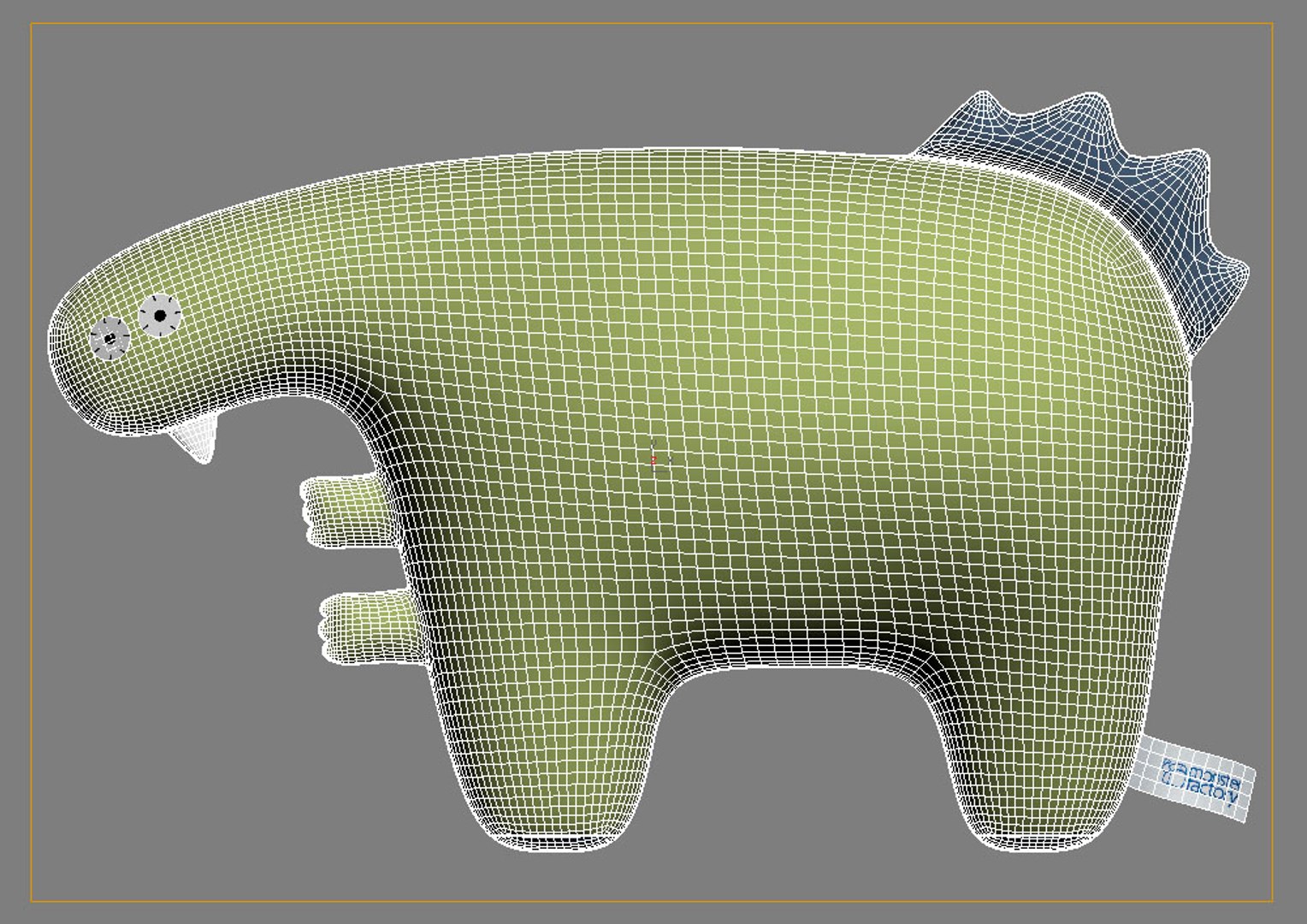 3d Plush Toy Model