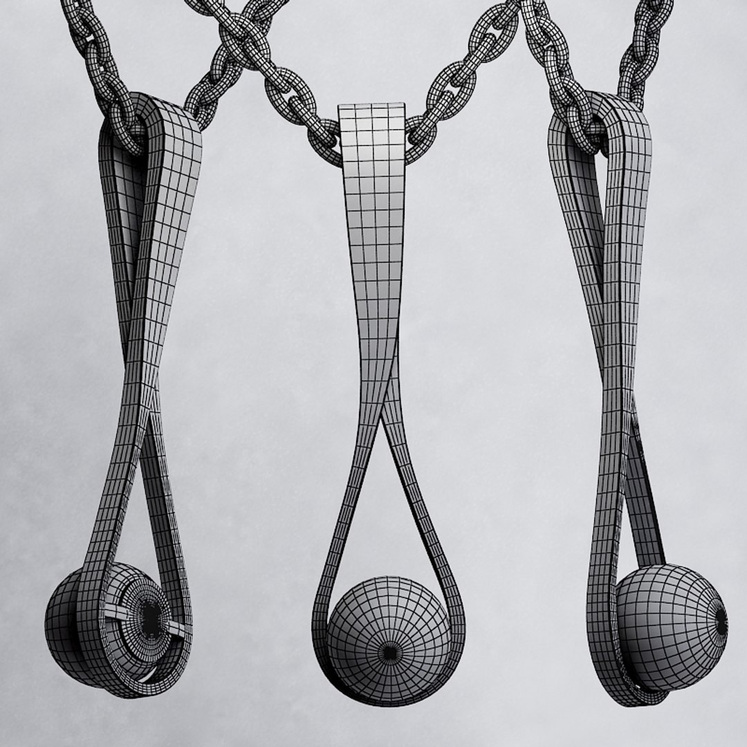 Pearl Pendant 3d Model