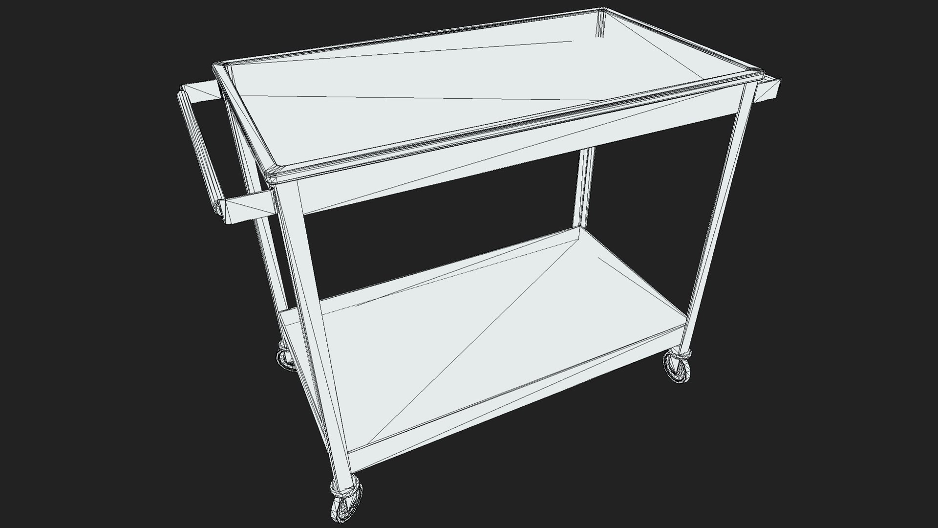 Rusty Push Cart 2 3D Model - TurboSquid 1353584