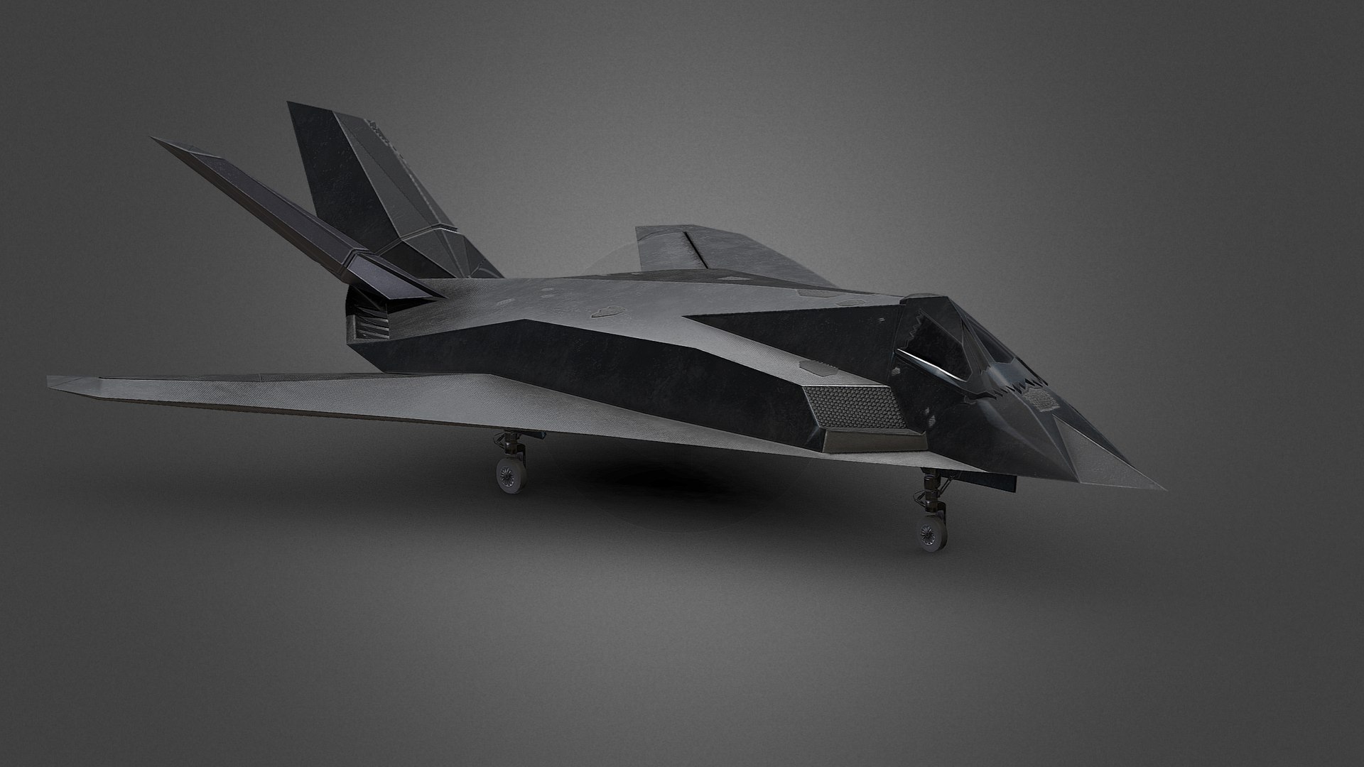 3D F117 Aircraft Model - TurboSquid 1653748