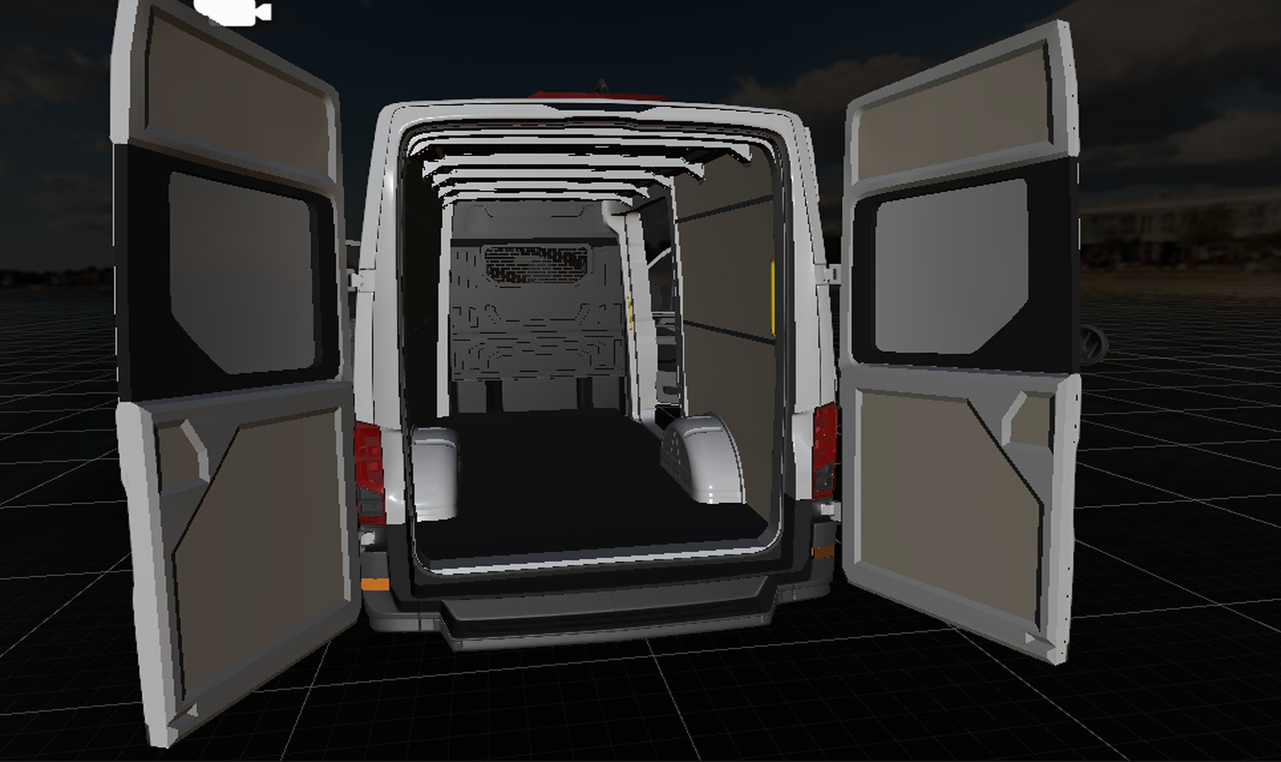 Volkswagen Crafter 2017 VR Ready 3D - TurboSquid 1801628