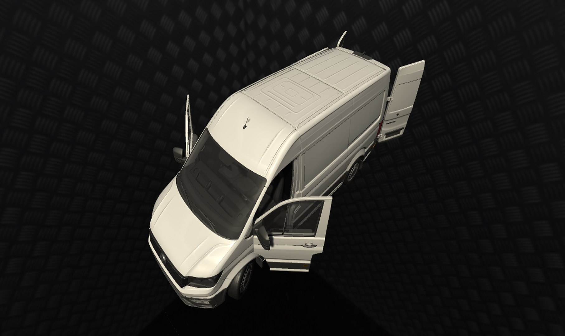 Volkswagen Crafter 2017 VR Ready 3D - TurboSquid 1801628