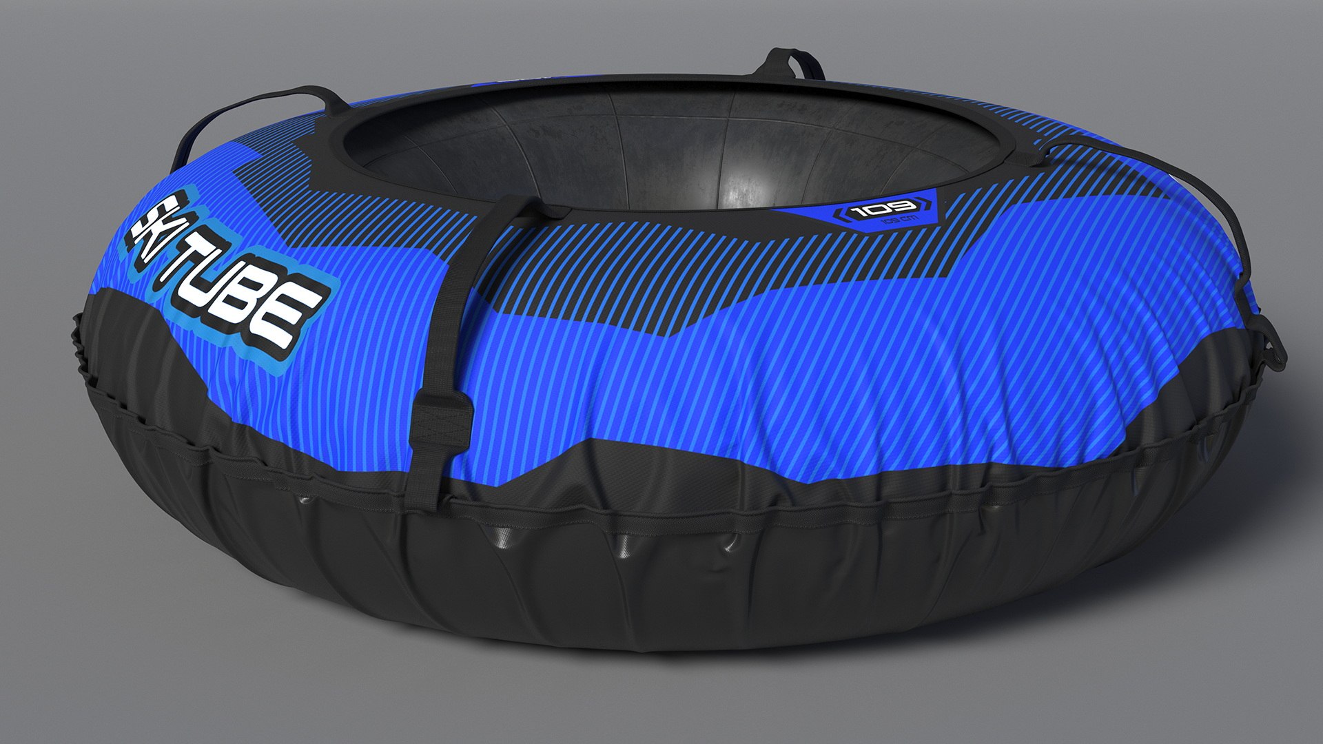 Rubber Snow Tube With Blue Cover 3D Model - TurboSquid 2207896