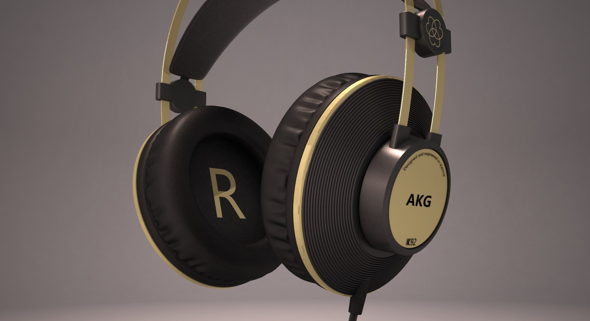 3D Headphones AKG K92 Model - TurboSquid 2191488