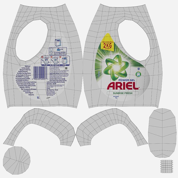 3D model ARIEL BOTTLE - TurboSquid 1995354