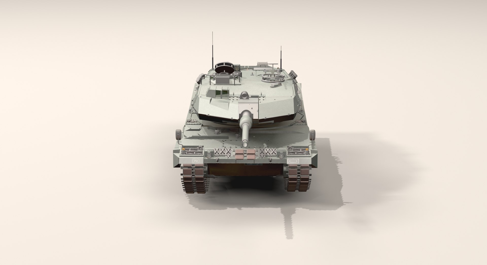 3d model tank