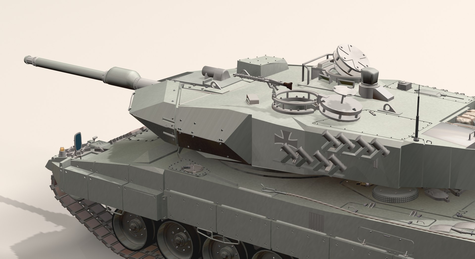 3d model tank