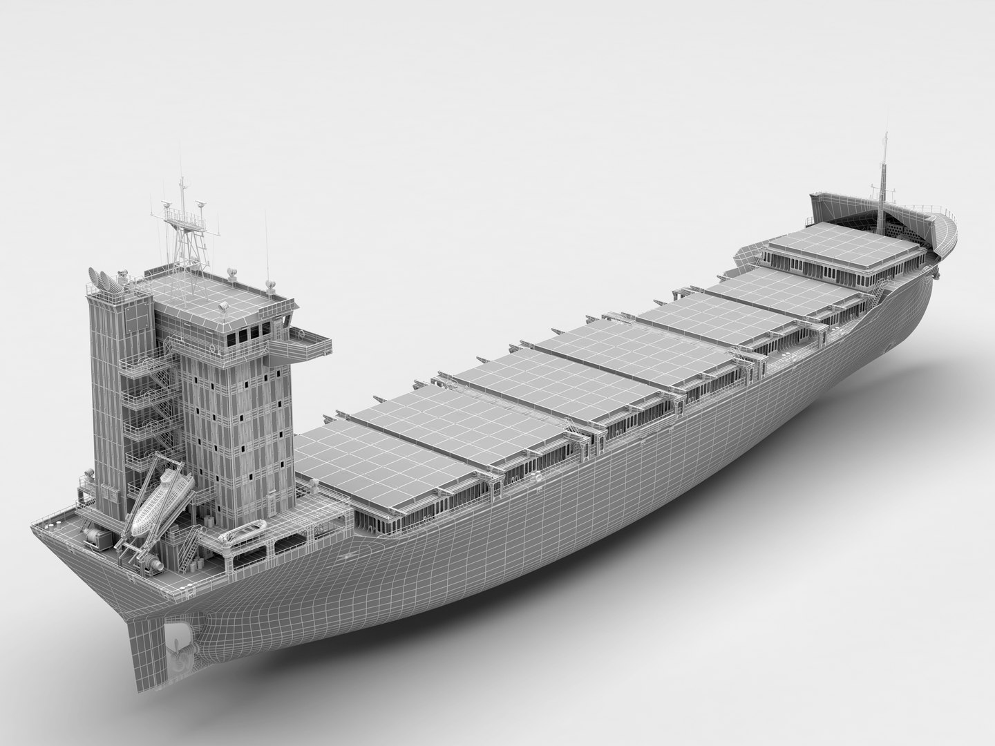 Container Feeder 800 3D model - TurboSquid 1796041
