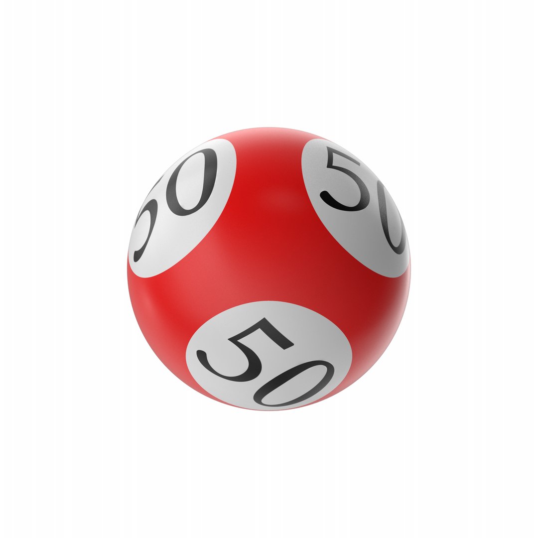 Bingo Ball 50 3D Model - TurboSquid 2260859