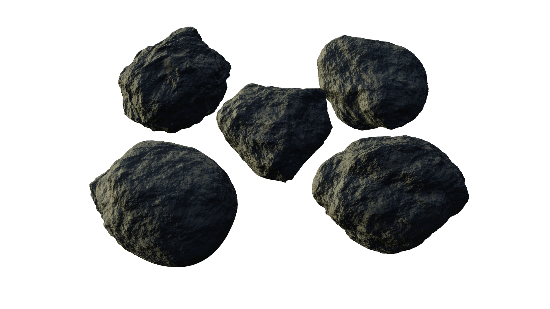 3D Model Five Rocks - TurboSquid 1929156