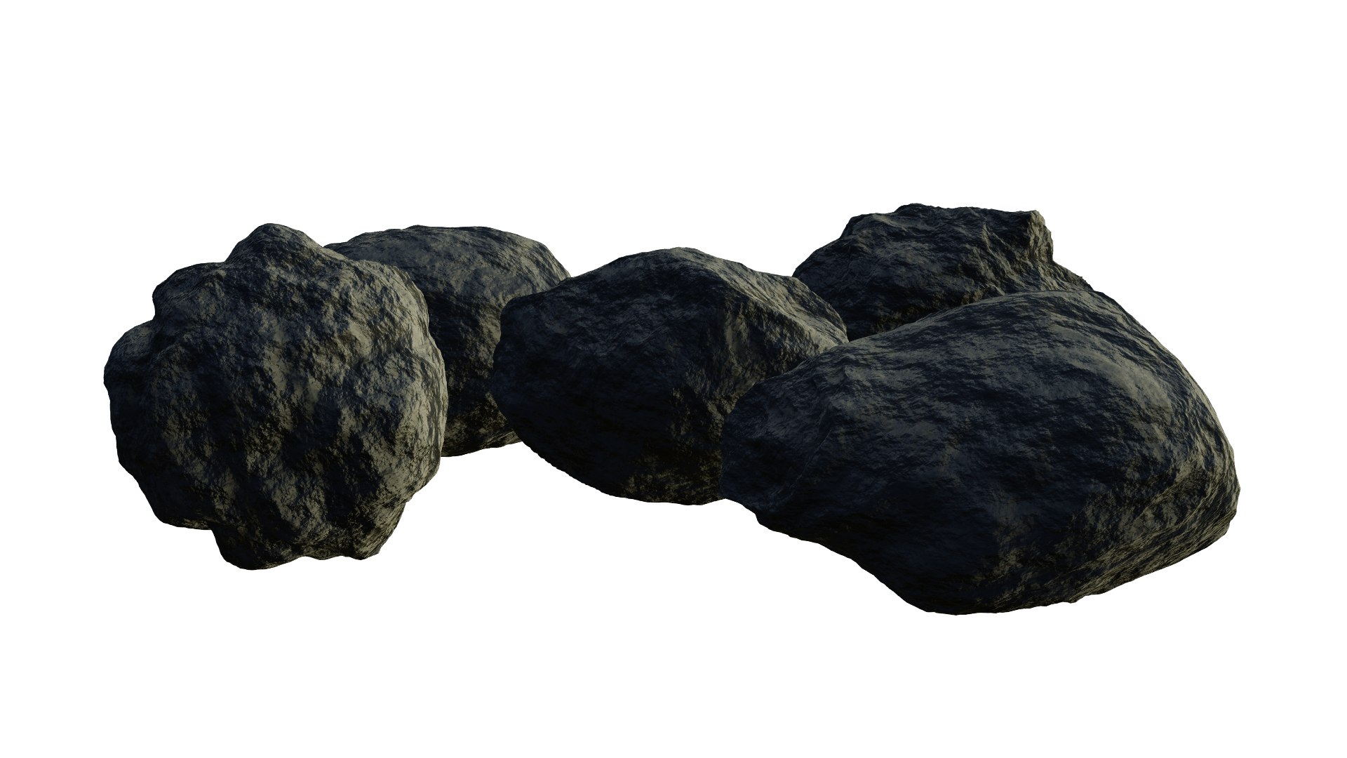 3D Model Five Rocks - TurboSquid 1929156