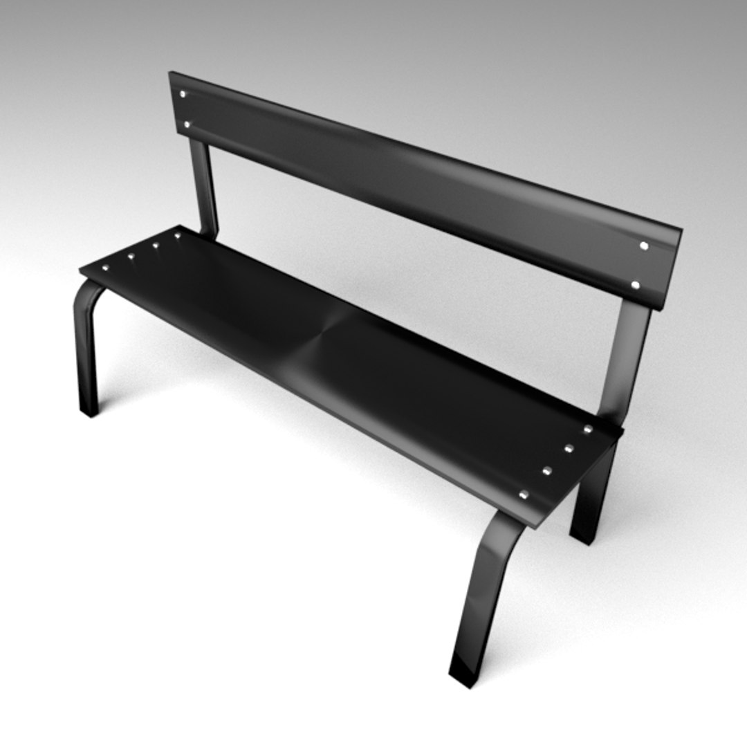 Bench 8 3D Model - TurboSquid 1548822