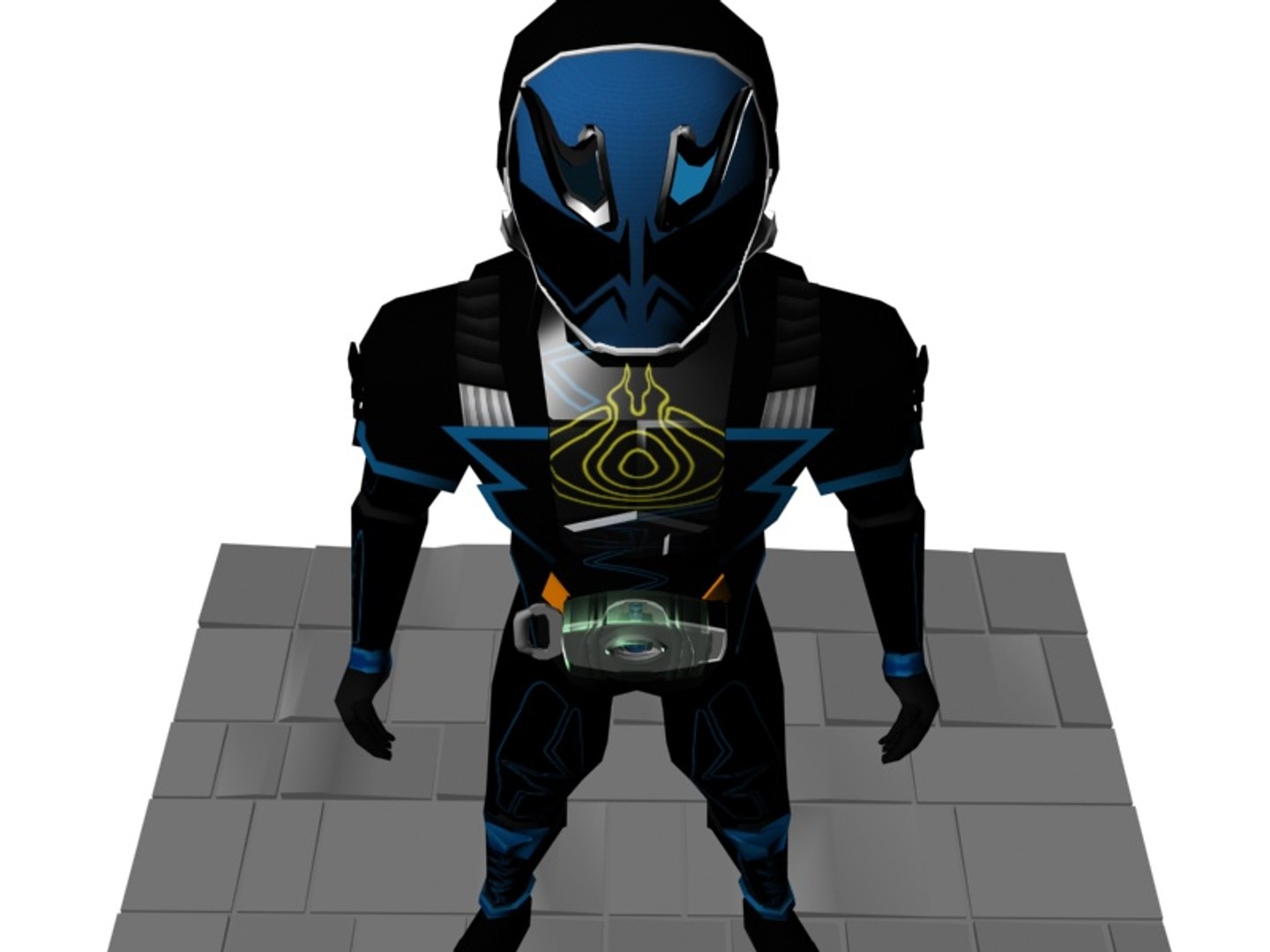 3d max kamen rider spectre