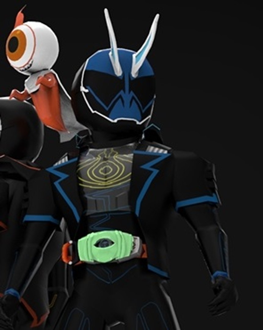 3d max kamen rider spectre
