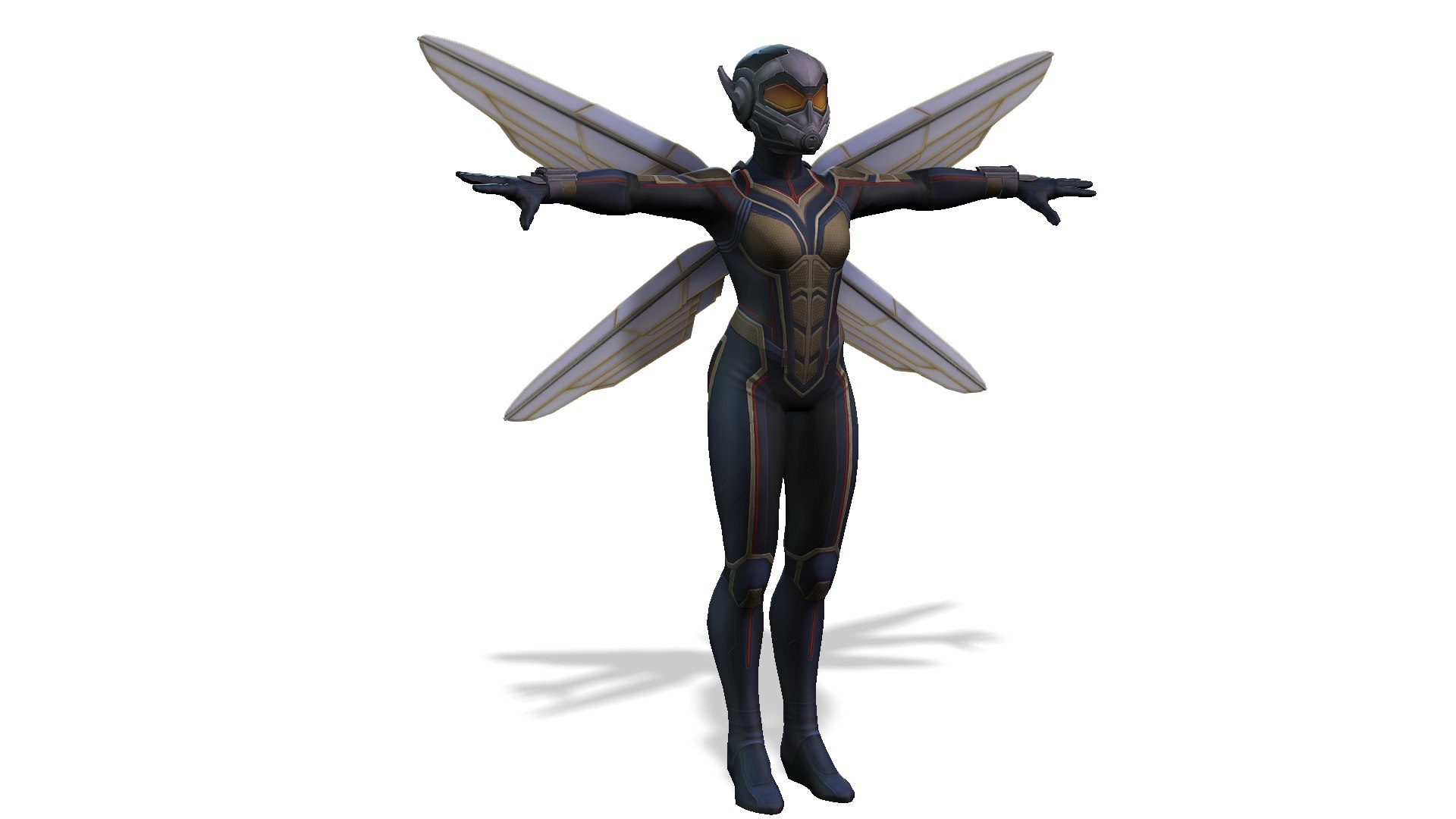 3D Model Wasp - TurboSquid 1732593