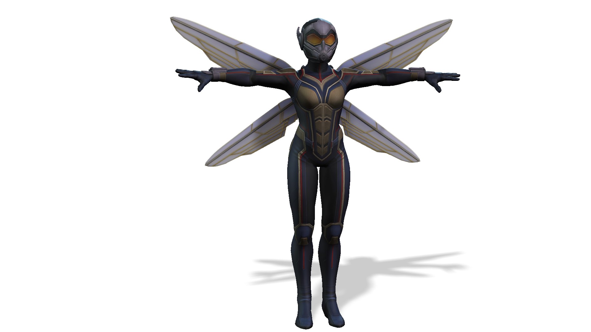 3D Model Wasp - TurboSquid 1732593