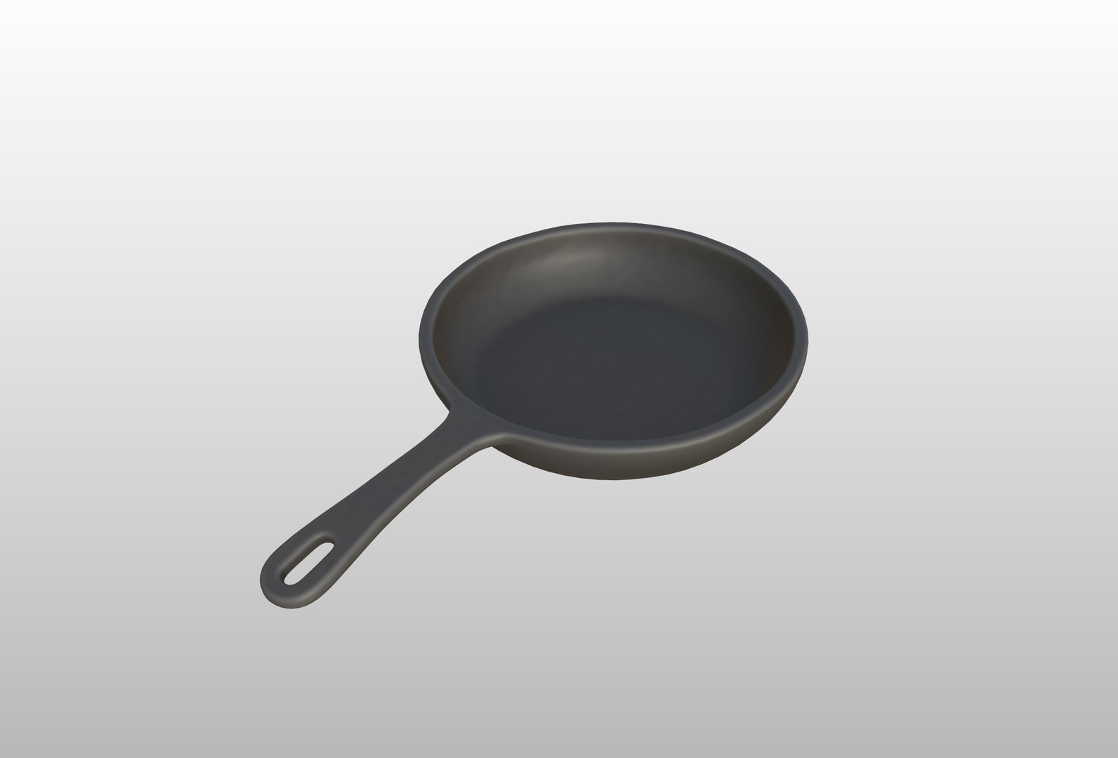 3D Cast Iron Frying Pan Model - TurboSquid 2226863