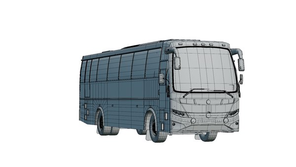 Prakash Vega SETC Tamil Nadu Bus model 3D model - TurboSquid 1887438