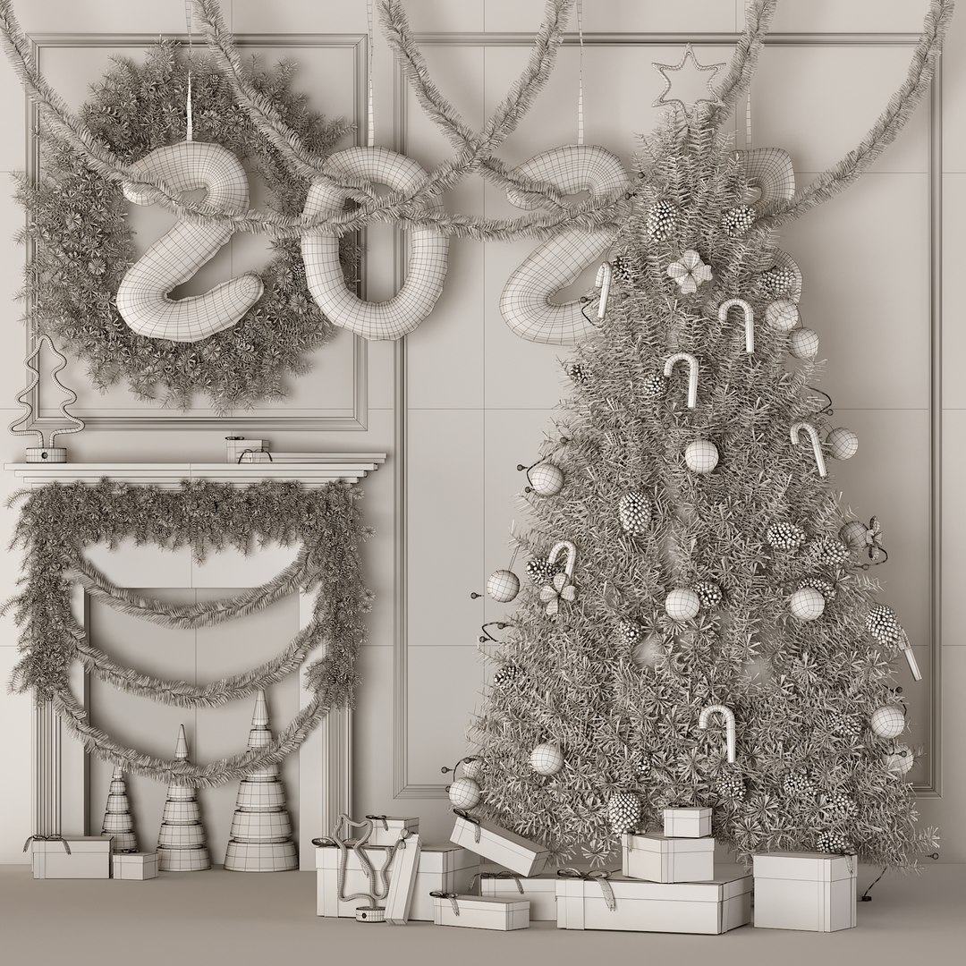 Christmas Tree 2023 3d Model 3D Model - TurboSquid 2004825