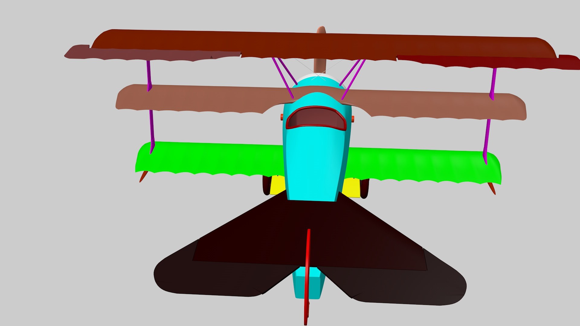 3D FOKKER BARRON AIRPLANE model - TurboSquid 2085512
